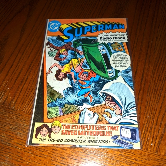 DC Comics | Other | Superman Comic Book Special Radio Shack Edition Dc ...